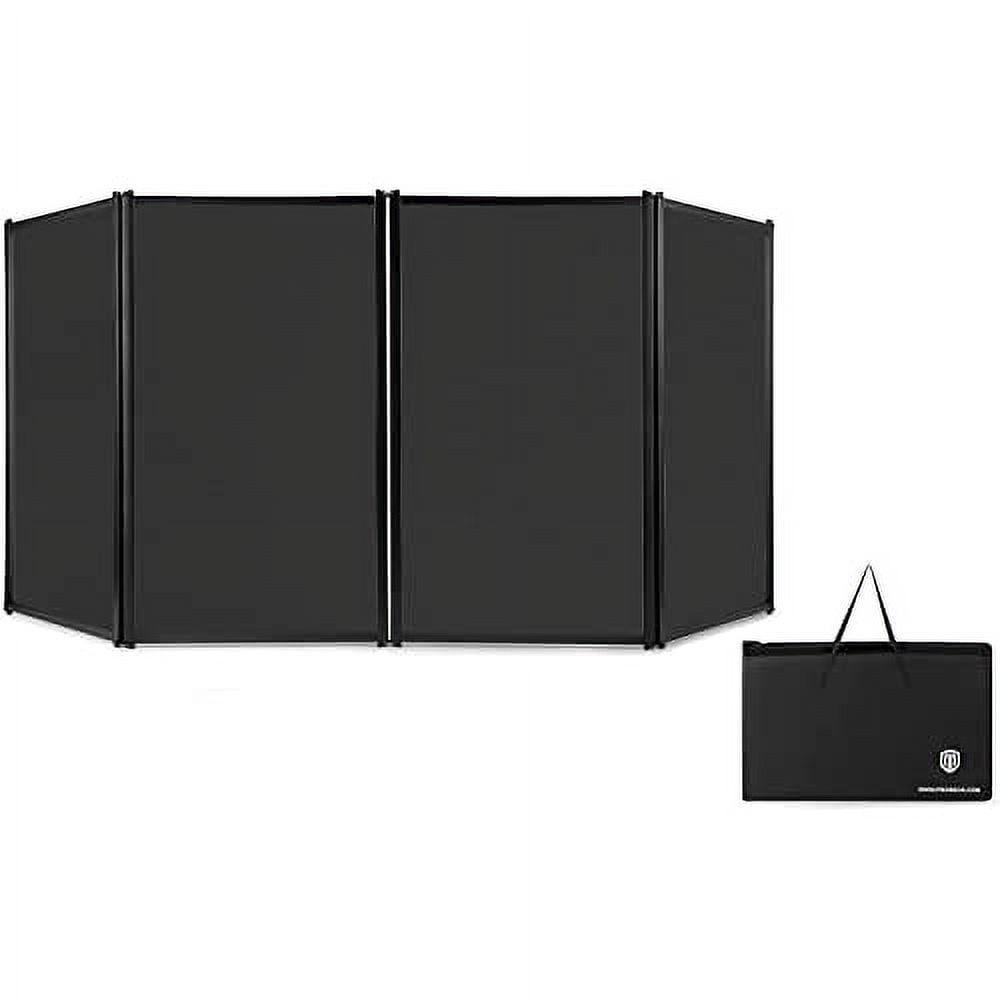 PRORECK DJ Foldable Facade Portable Event Booth Panels 4 Detachable ...