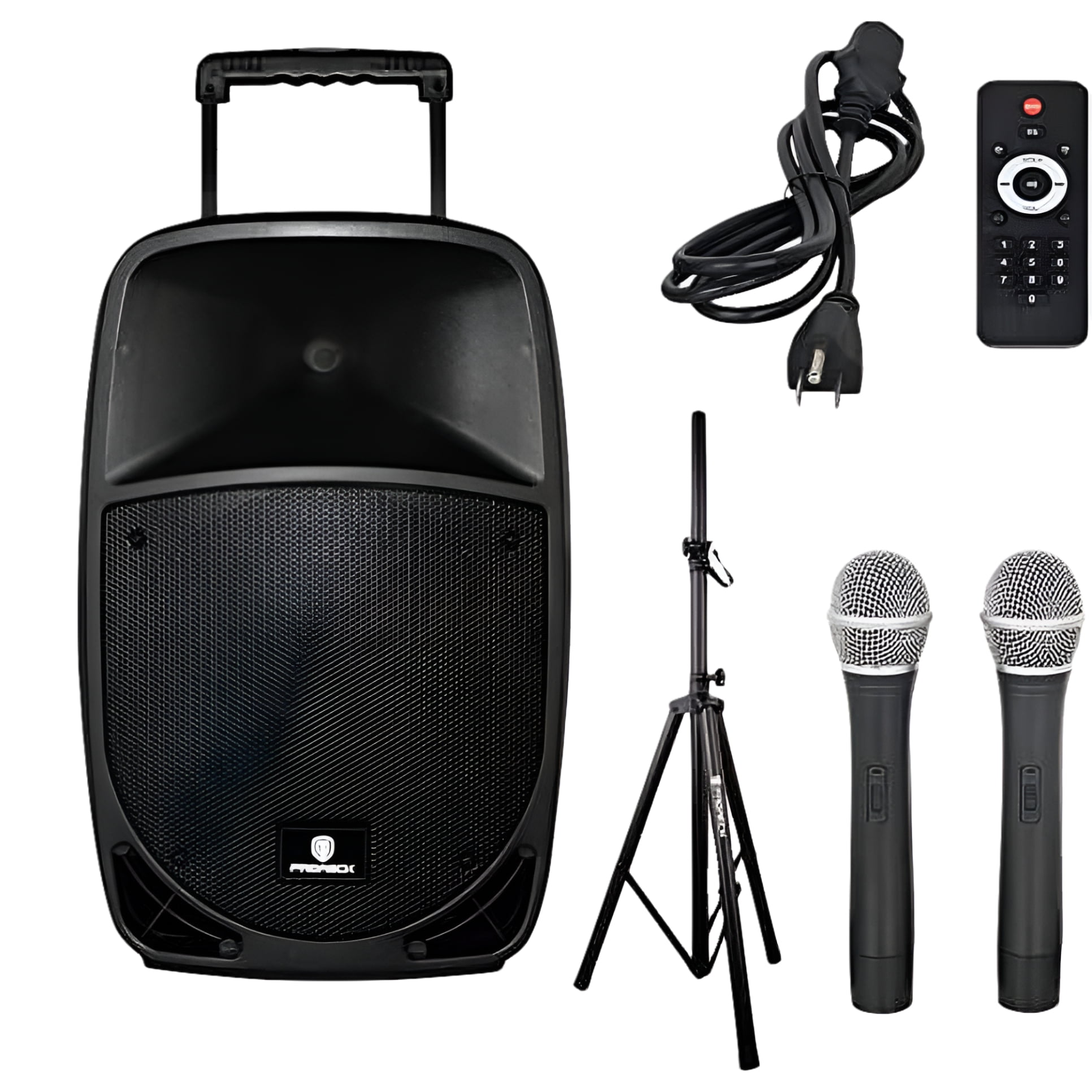 PRORECK Freedom 15 Professional DJ/PA 15-Inch 800 Watt 2-Way Portable ...