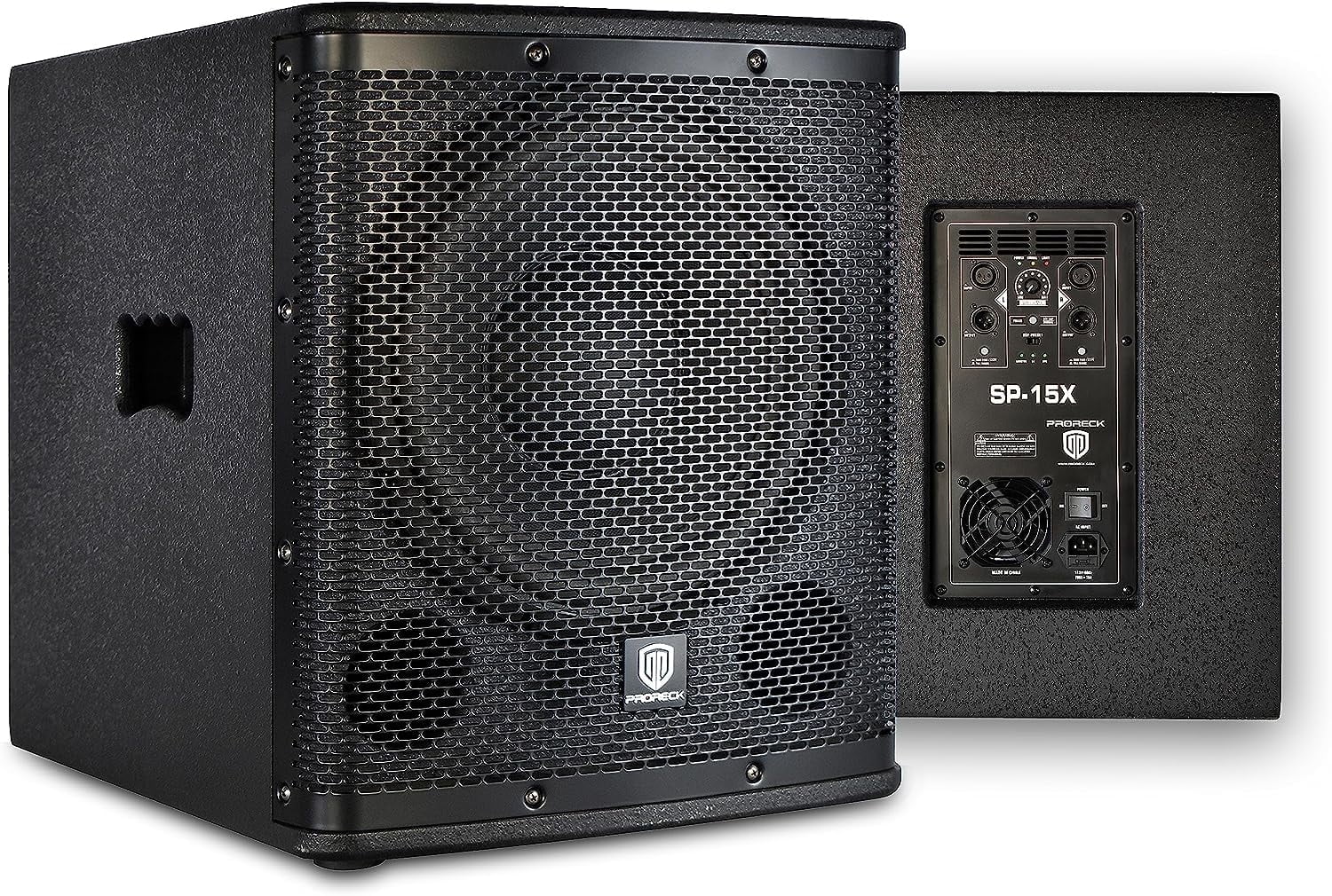 Proreck SP-15X Powered PA DJ Subwoofer 15 inch 2000W Peak - Walmart.com
