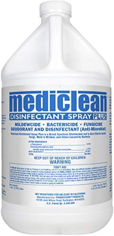 PRORESTORE Mediclean Disinfectant Spray Plus, Professional Broad ...