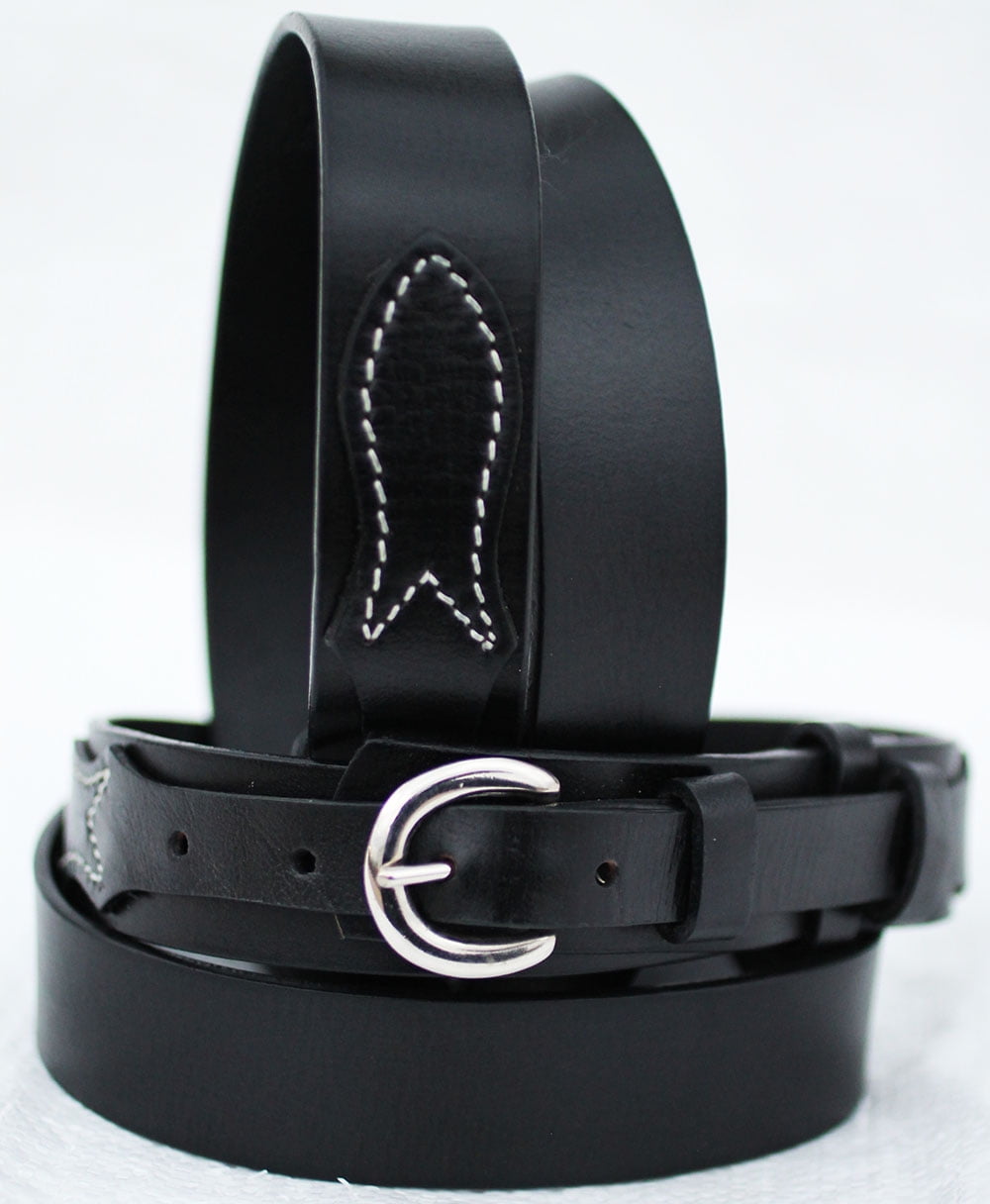 PRORIDER Mens Western LEATHER RANGER BELT 1-1/2" 26Ranger0708 - Walmart.com