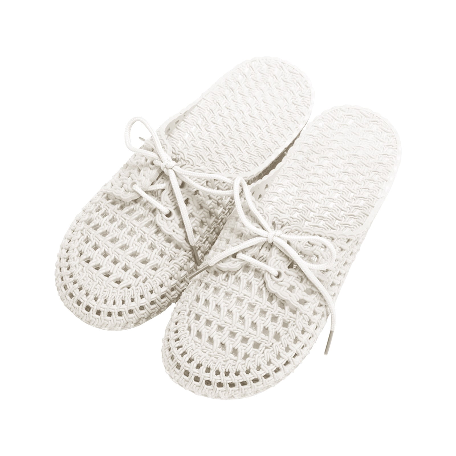 PRORMOOW Women Mules Shoes Slip On, Beach Sandals for Woman, Flat Mules ...