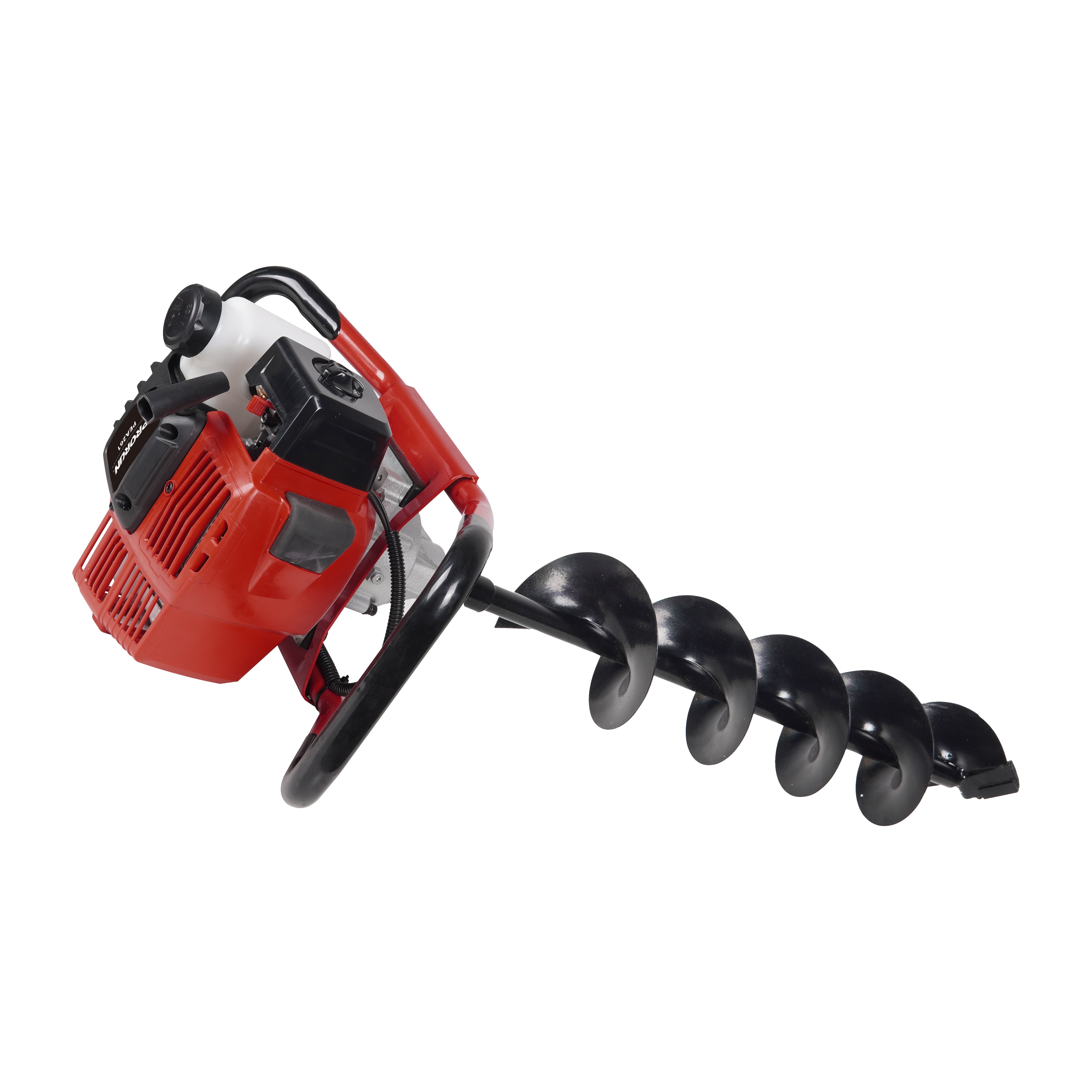 PRORUN 51.7cc One Person Gas-Powered 2-Cycle Auger with 6 x 30-in. Bit ...