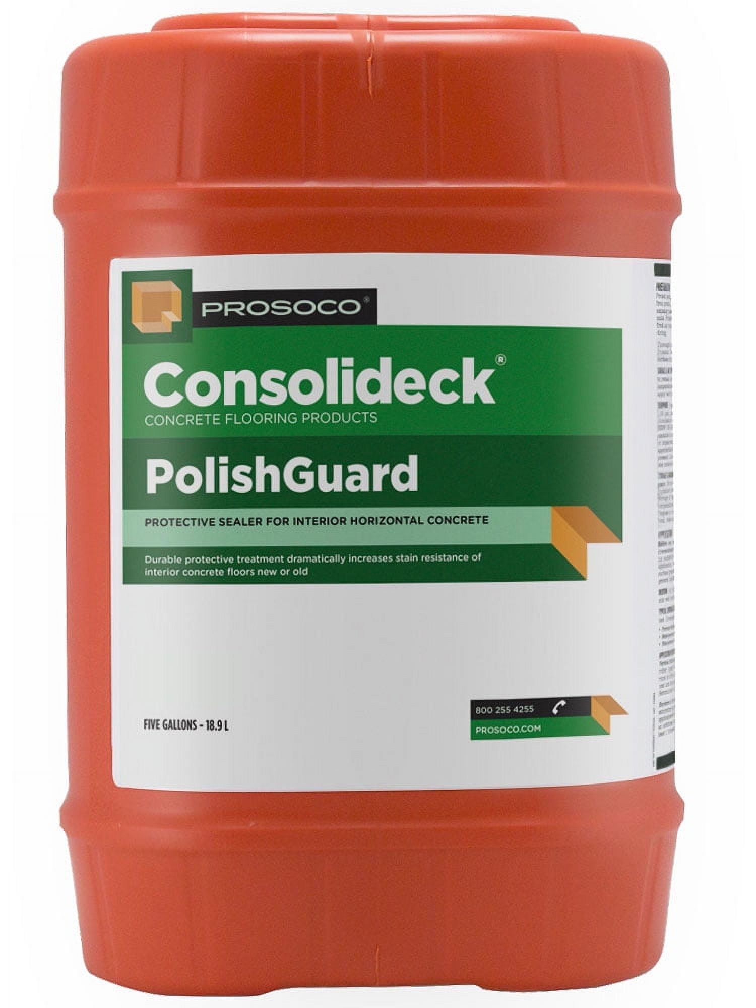 PROSOCO PolishGuard Sealant - Protective Sealer for Interior Concrete ...
