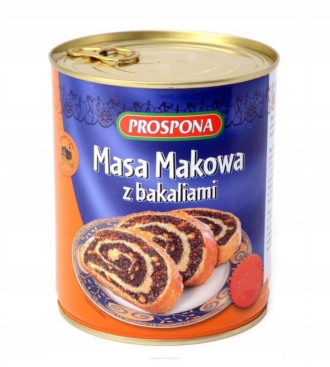 PROSPONA | MASA MAKOWA Z BAKALIAMI | POPPY SEED MASS | NUTS & RAISINS ...