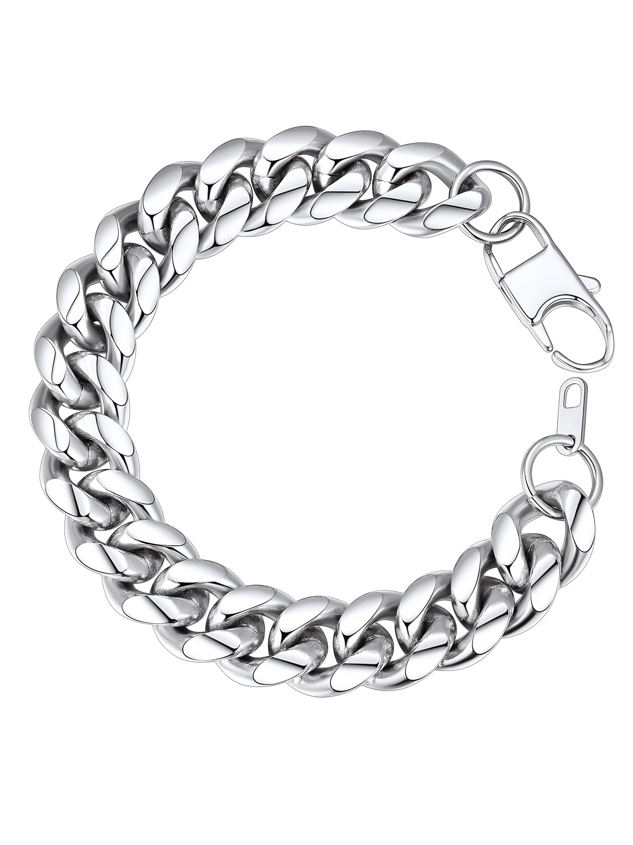 PROSTEEL Bracelet for Men Chunky Cuban Bracelet 14MM 8.3 inch Chain ...