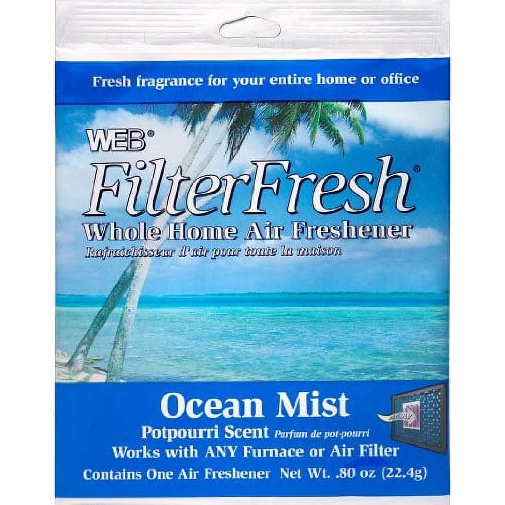 PROTECT PLUS INDUSTRIES LLC Ocean Mist Charcoal Air Care Filter Pad ...