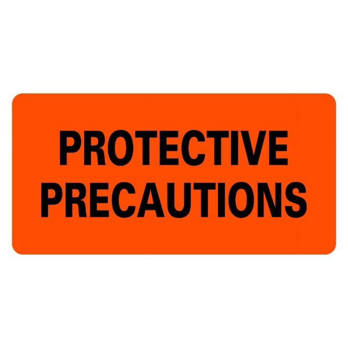 PROTECTIVE PRECAUTIONS Infection Control Medical Labels - Walmart.com