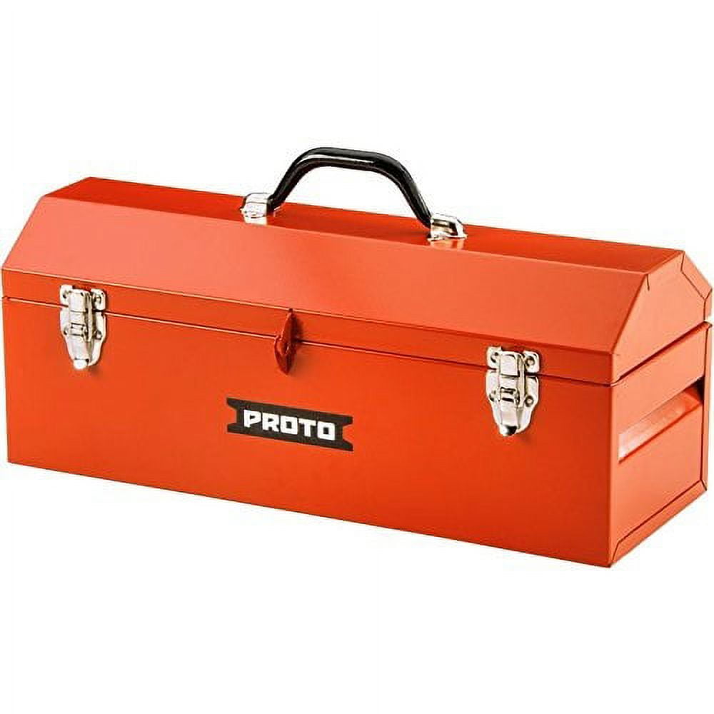 Proto J9971R Red Steel Tool Box: 19" Wide x 7" Deep x 7" High - Walmart.com