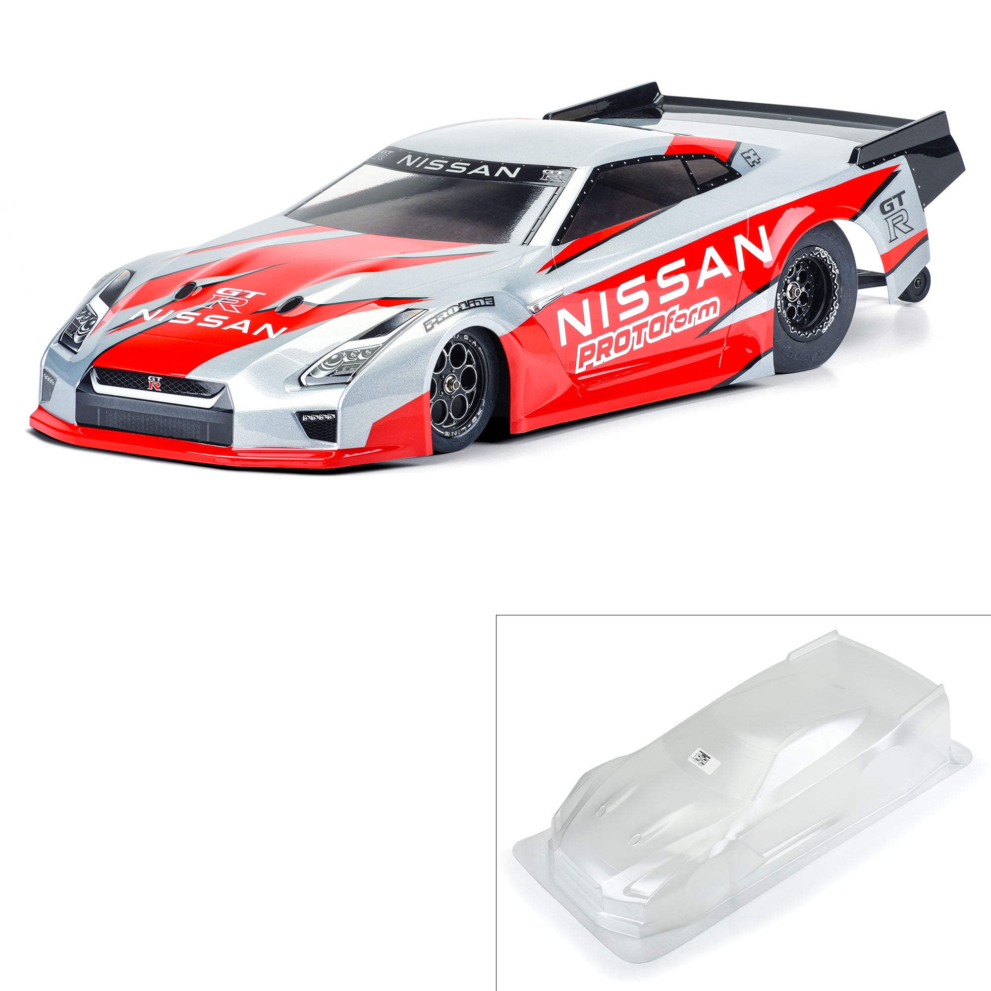 PROTOform 1/10 Nissan GT-R R35 Clr Body Losi 22S Drag Car PRM158500 Car ...