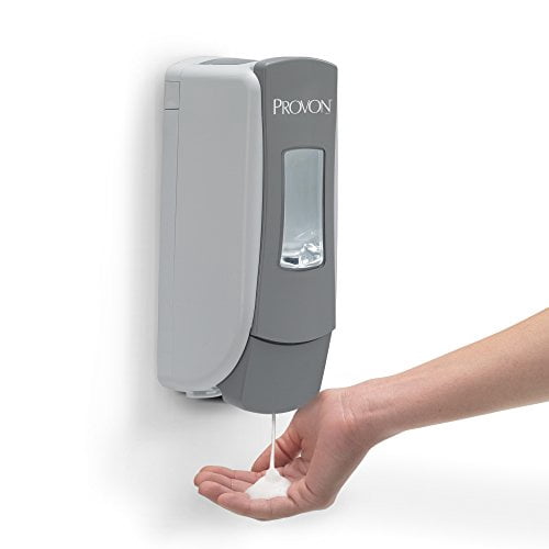 PROVON ADX-12 Push-Style Foam Hand Soap Dispenser, Gray/White, for 1250 ...
