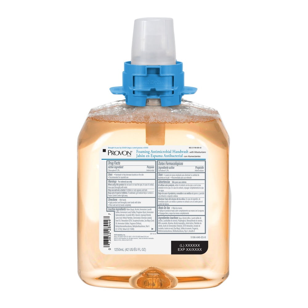 PROVON 5186-04 1250 mL Refill Foaming Antimicrobial Handwash - Light ...