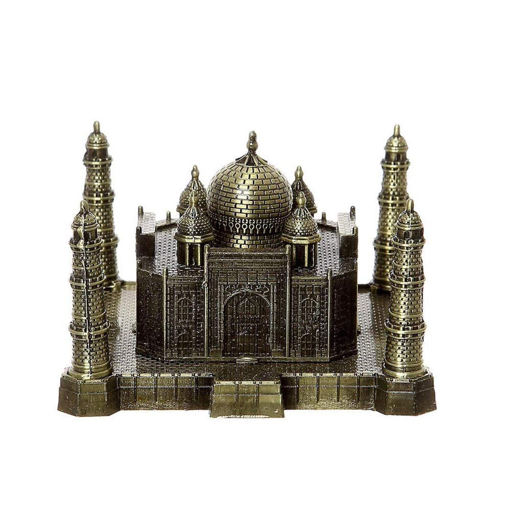 PROW® 3D Metal Indian Taj Mahal Handicrafts Art Statue Building Model ...