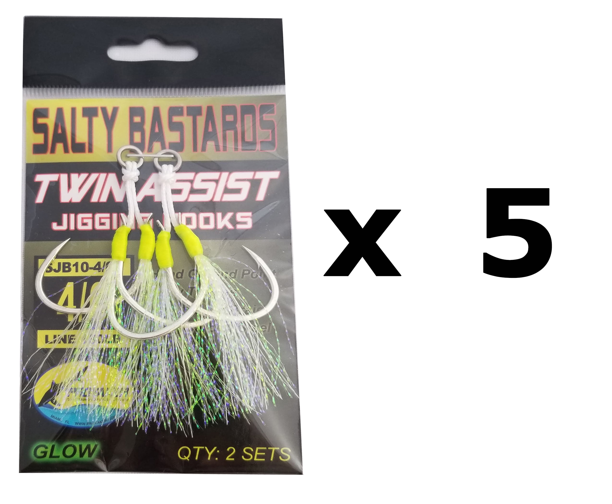 PROYAKER SB Twin Assist Hook for Slow Jigging or Speed Vertical Jigging ...