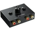 Prozor, RCA Stereo Audio Switcher, 2 in 1 Out, No External Power ...