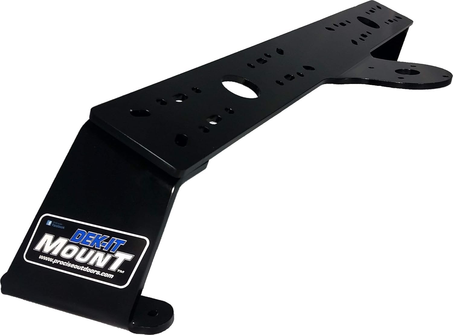 PROcise Outdoors DEK-It Boat Fish Finder Mount Dual Unit Deck Mount 22. ...