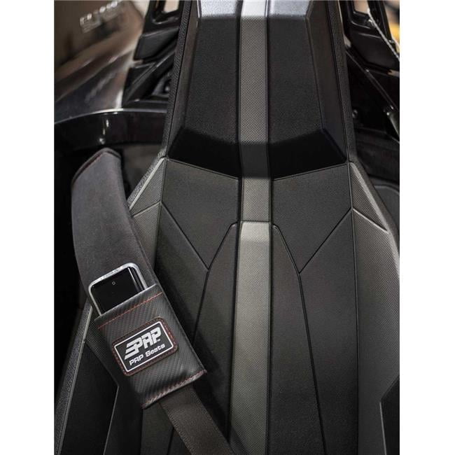 PRP Seats H61-GREY Seatbelt Pads with Pocket - Gray - Pack of 2 ...