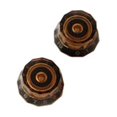 PRS Knobs (2), Lampshade, Amber with Black #'s - Walmart.com