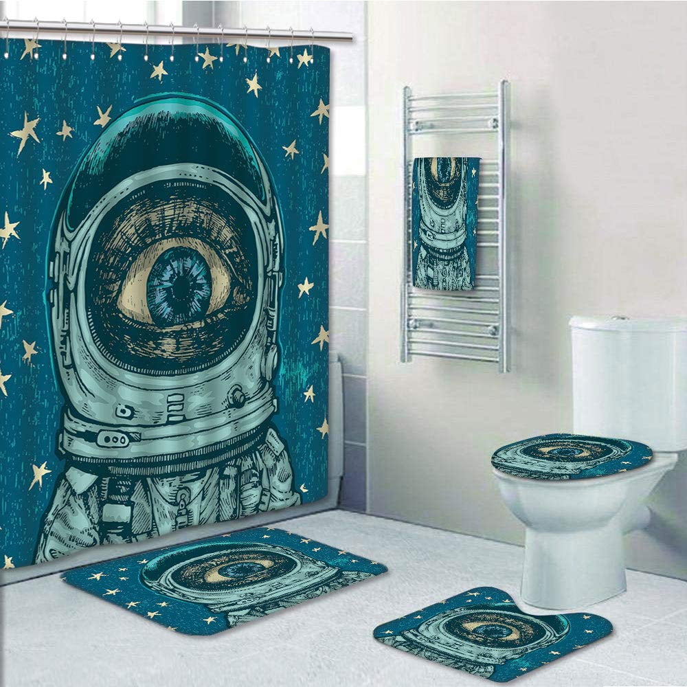 PRTAU Astronaut Amazed Astronaut Giant Surprised Eye Stars Amazing ...