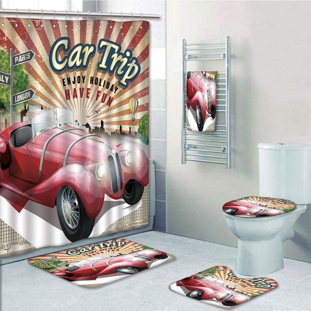 PRTAU Cars Car Trip Old Fashioned Automobile Enjoy Holiday Fun Retro ...