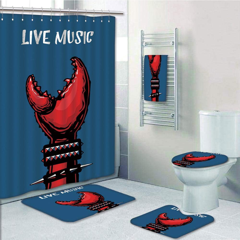 PRTAU Indie Crab Claw with Spiky Wristbands Heavy Rock Live Music ...