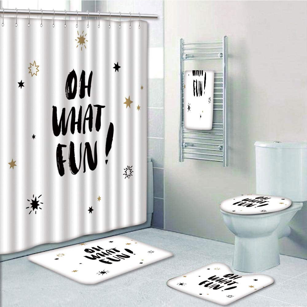 PRTAU Inspirational Oh What Fun Typography with Star Shapes Celebration ...