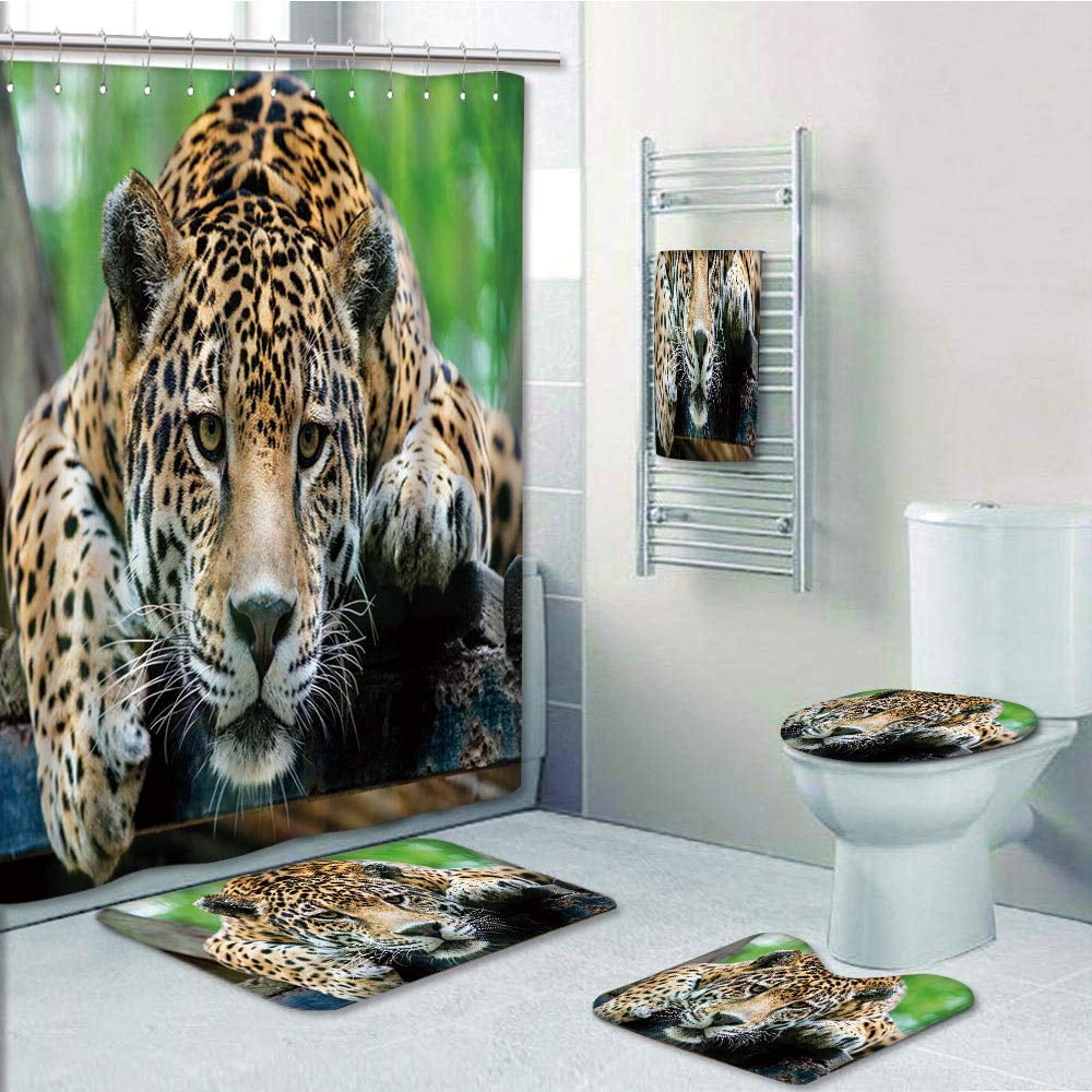 PRTAU Jungle South American Jaguar Wild Animal Carnivore Endangered ...