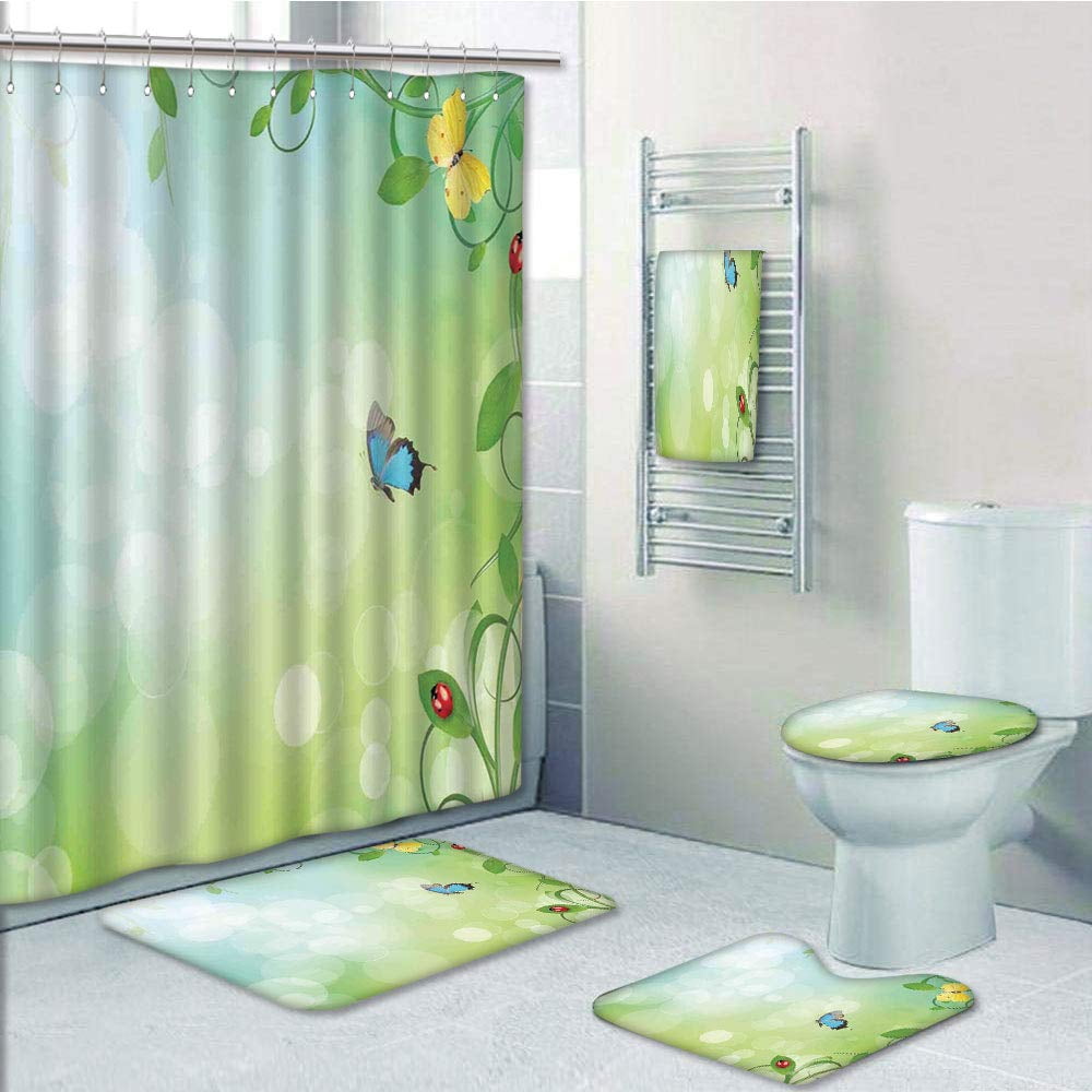 PRTAU Ladybugs Spring with Flowers Ladybugs Butterflies Transformation ...