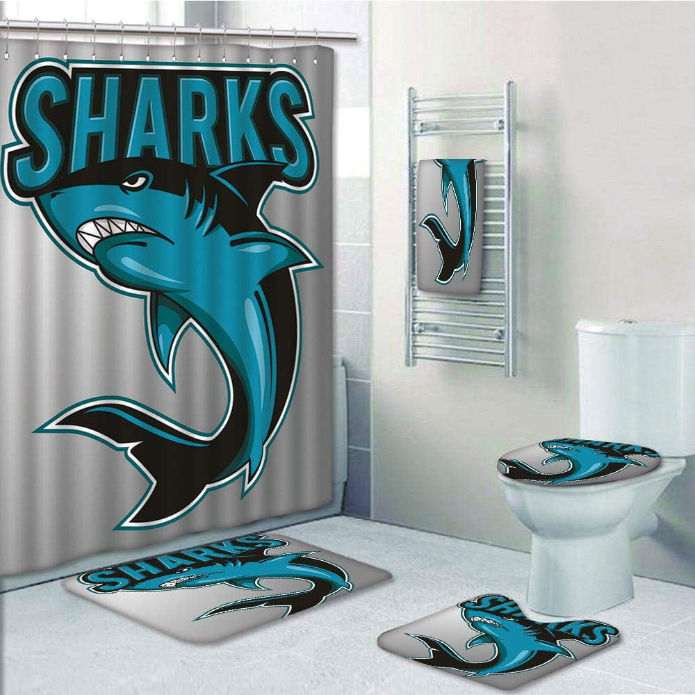 PRTAU Shark Angry Danger Fish Fins Aggressive Sea Creature Monster Life ...