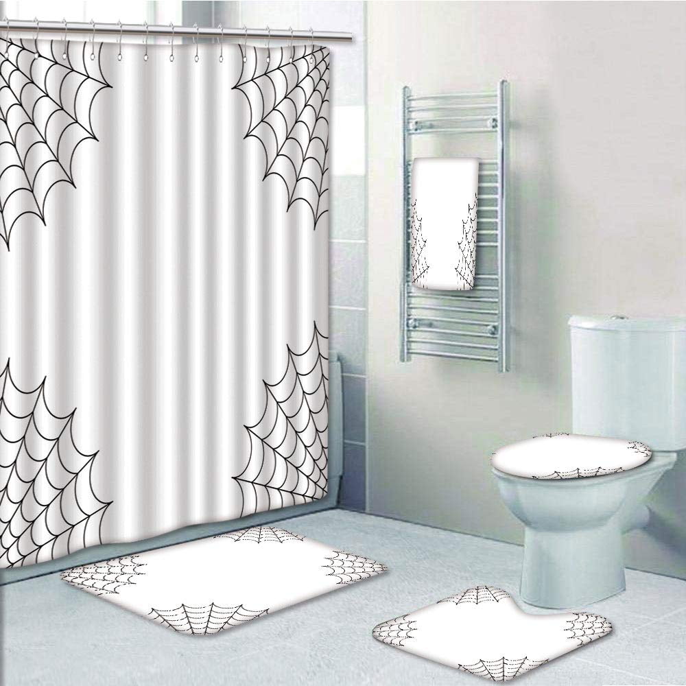 PRTAU Spider Web Classical Insect Thread on Corners Simple Minimalist ...