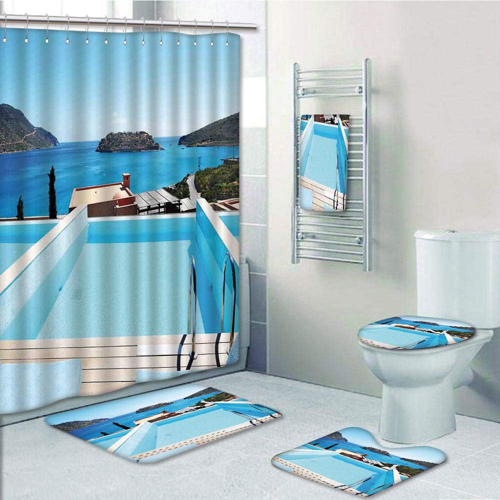 PRTAU Swimming Pool Hotel with a View Island Crete Greece Terrace Sea 5 ...