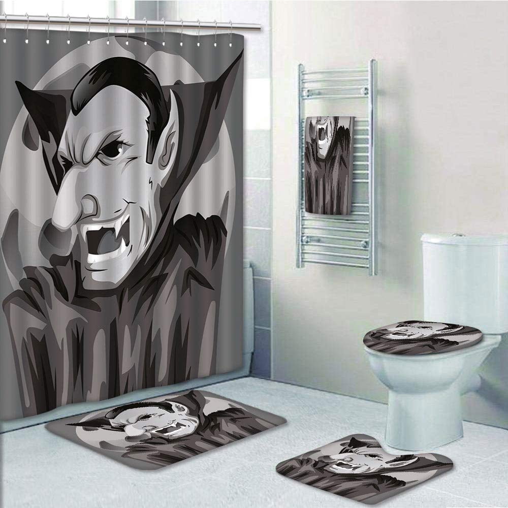 PRTAU Vampire Cartoon Count Dracula Angry Look Evil Expression Gothic ...