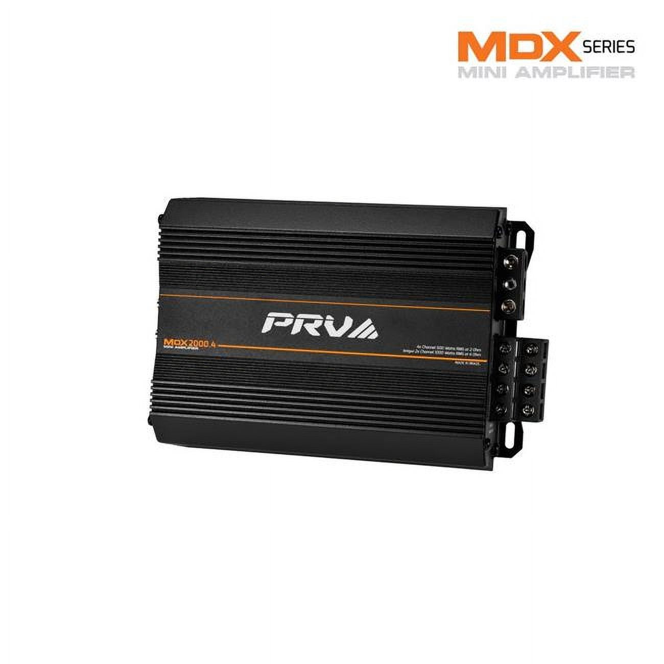 PRV 4 Channel Mini Amplifier - 4 x 500W RMS at 2 Ohm - Walmart.com