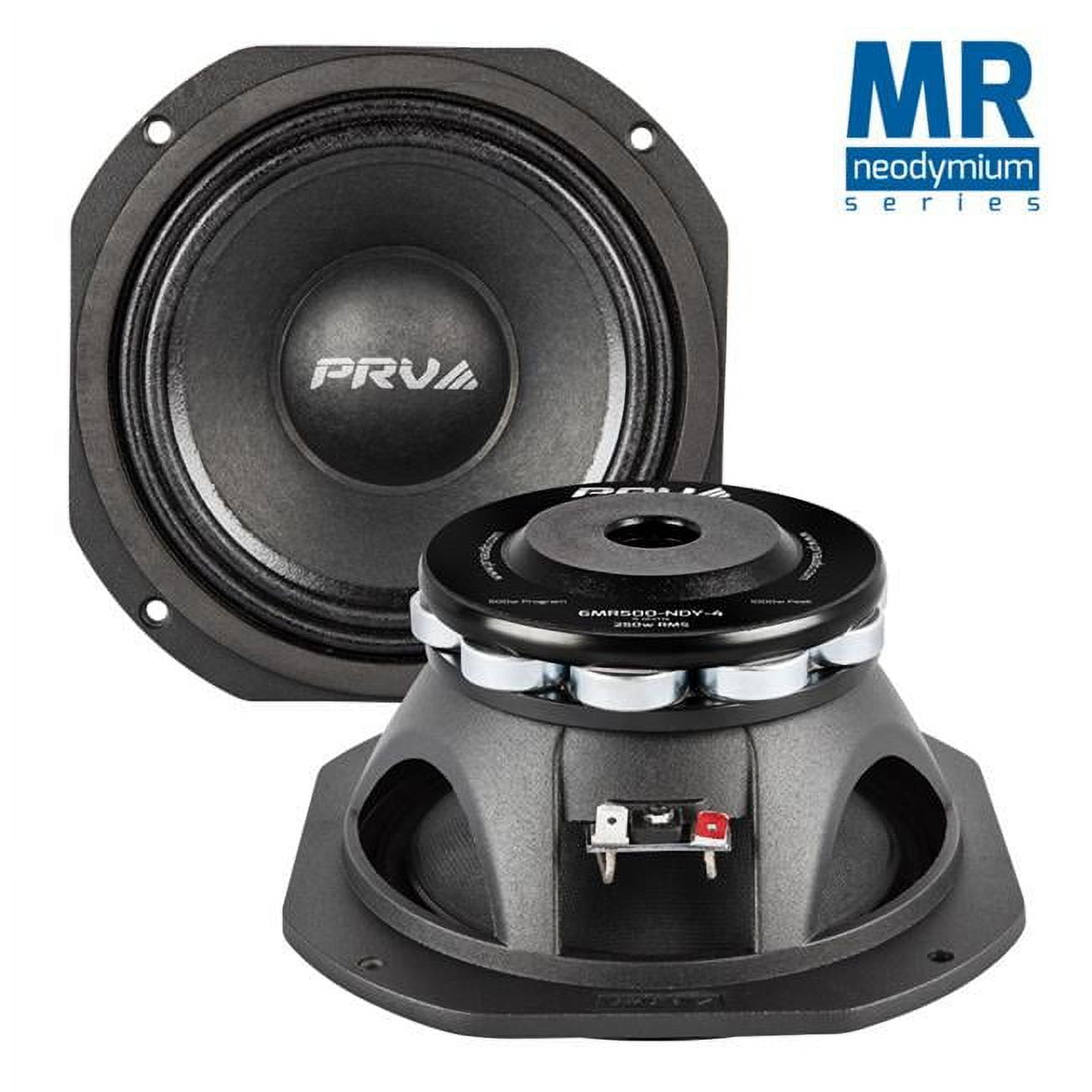 PRV AUDIO 6.5 Inch Midrange Speaker 6MR500-NDY 500 Watts 8 Ohm ...