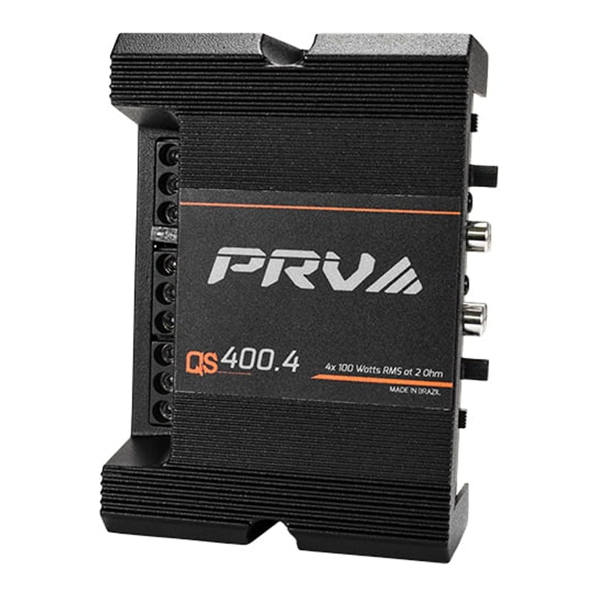 PRV Audio QS400.4 Compact 4-Channel Car Audio Amplifier, 2 Ohm, 4x100W ...