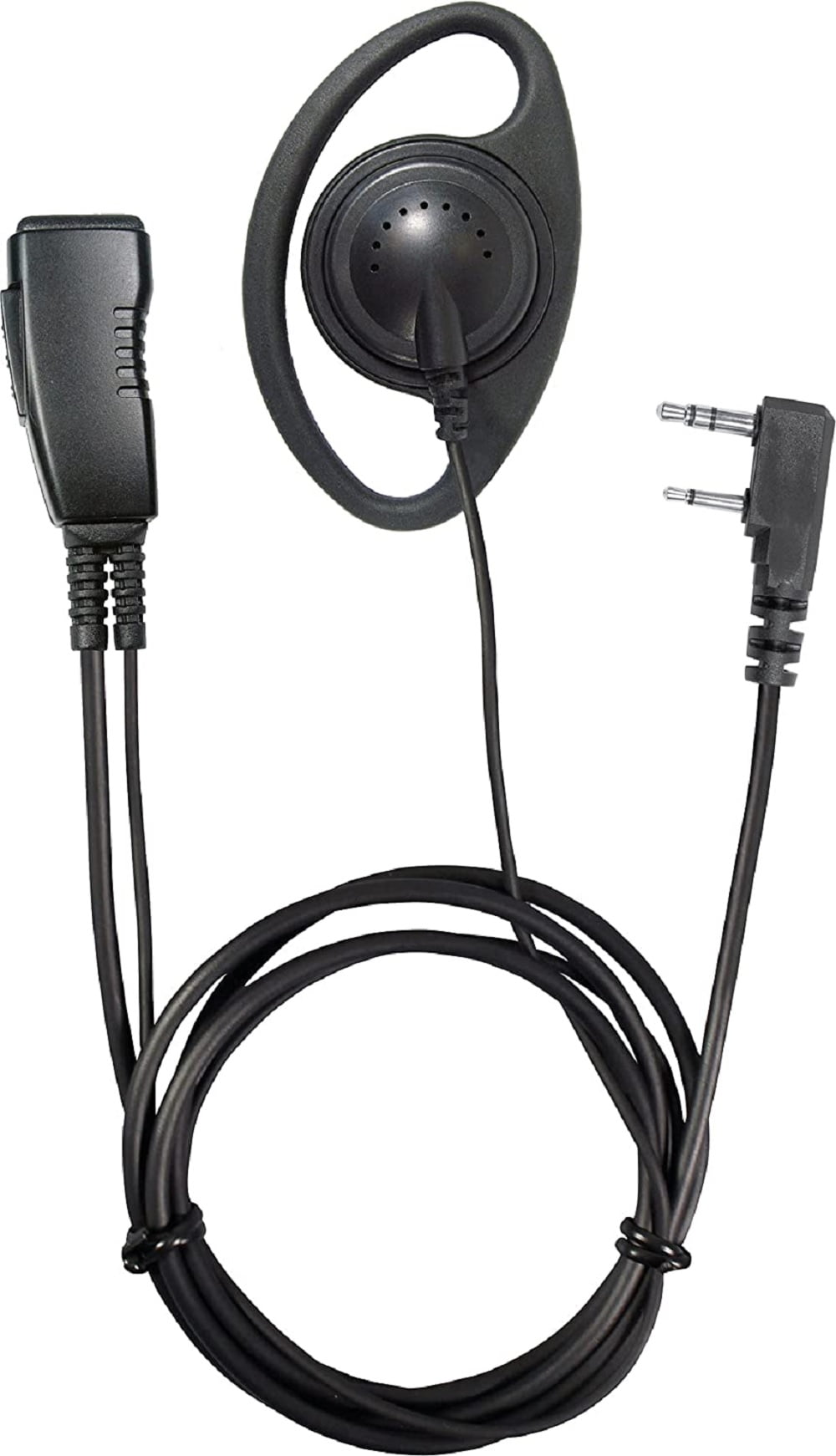 PRYME LMC-1DR01 Pro-Grade Lapel Microphone w/D-Ring Earpiece - Walmart.com