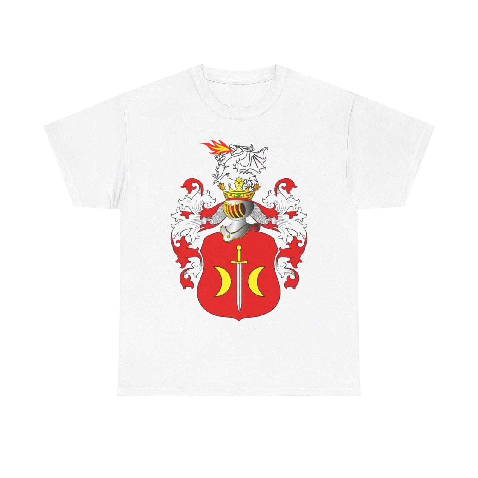 PRZEGONIA Coat of Arms T-Shirt Cotton Polish Nobility Kingdom of Poland ...