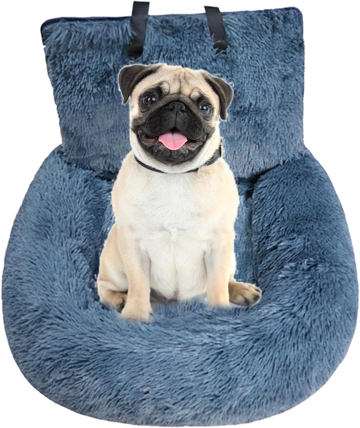 PRZL Dog Car Seat Kennel - Safety Booster Bed, Easy to Clean Duals ...