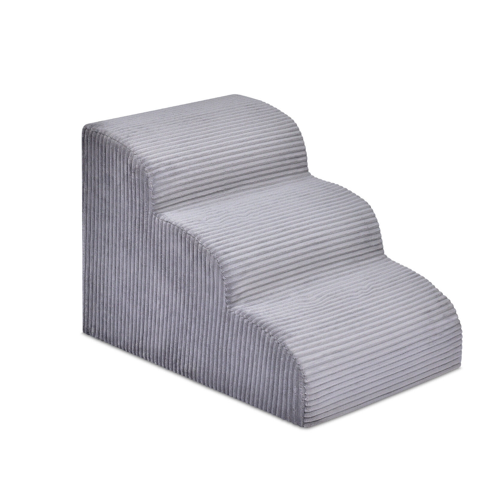 PRZL Memory Foam Dog Stair 2/3/4 Non-Slip Step Dog Cat Puppy Ladder for ...