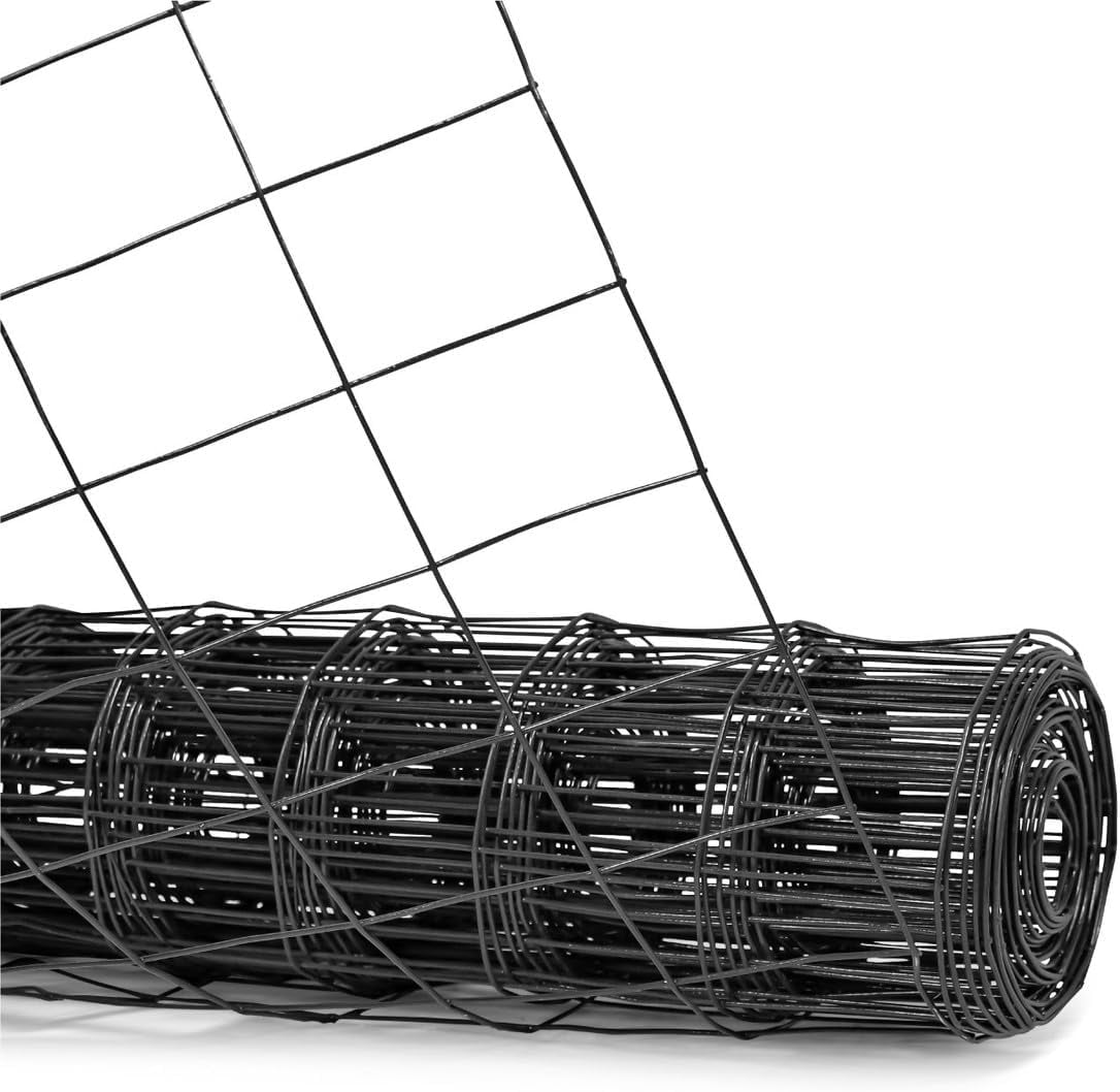 PRZL Vinyl Coated 16 Gauge Welded Fence Wire Roll, Mesh Size 2-Inch x 3 ...