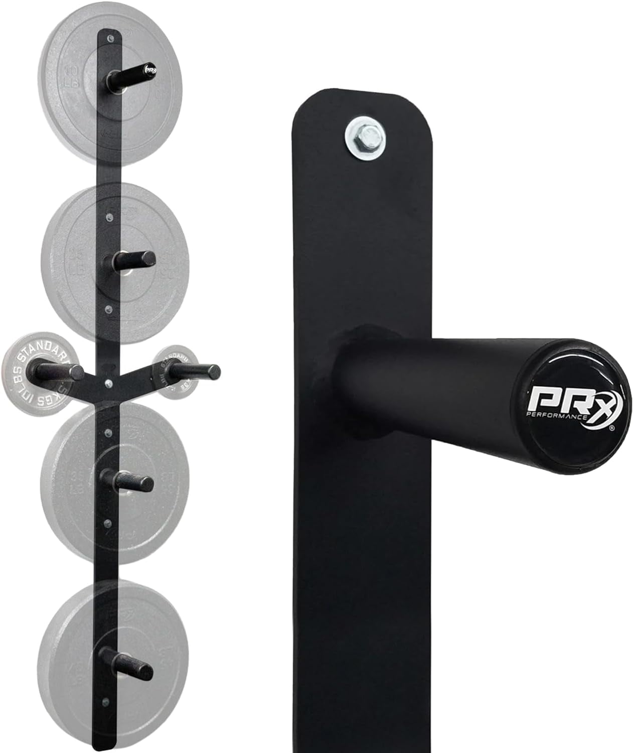 PRx Performance Profile Weight Plate Storage 3-Peg or 4-Peg Wall ...