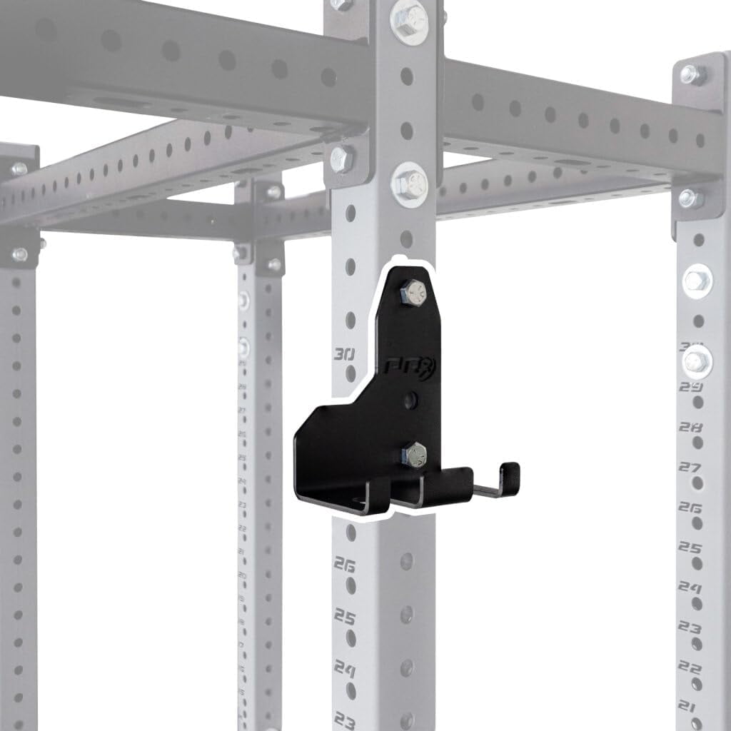 PRx Performance Squat Rack Mounted Olympic Barbell Storage Hanging USA ...