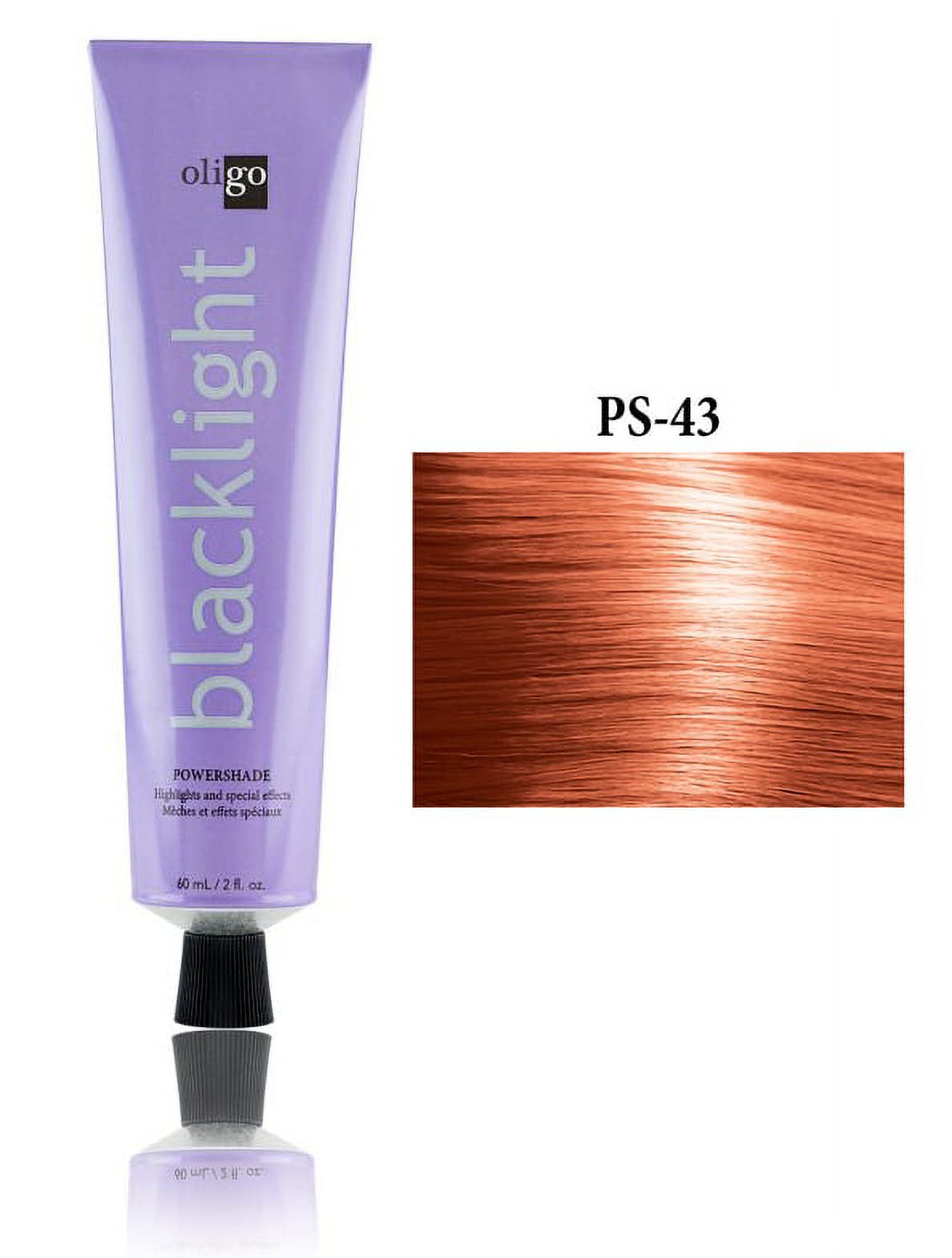 PS-43 , Oligo Blacklight Powershade , Hair Scalp Skin Body - Pack of 1 ...