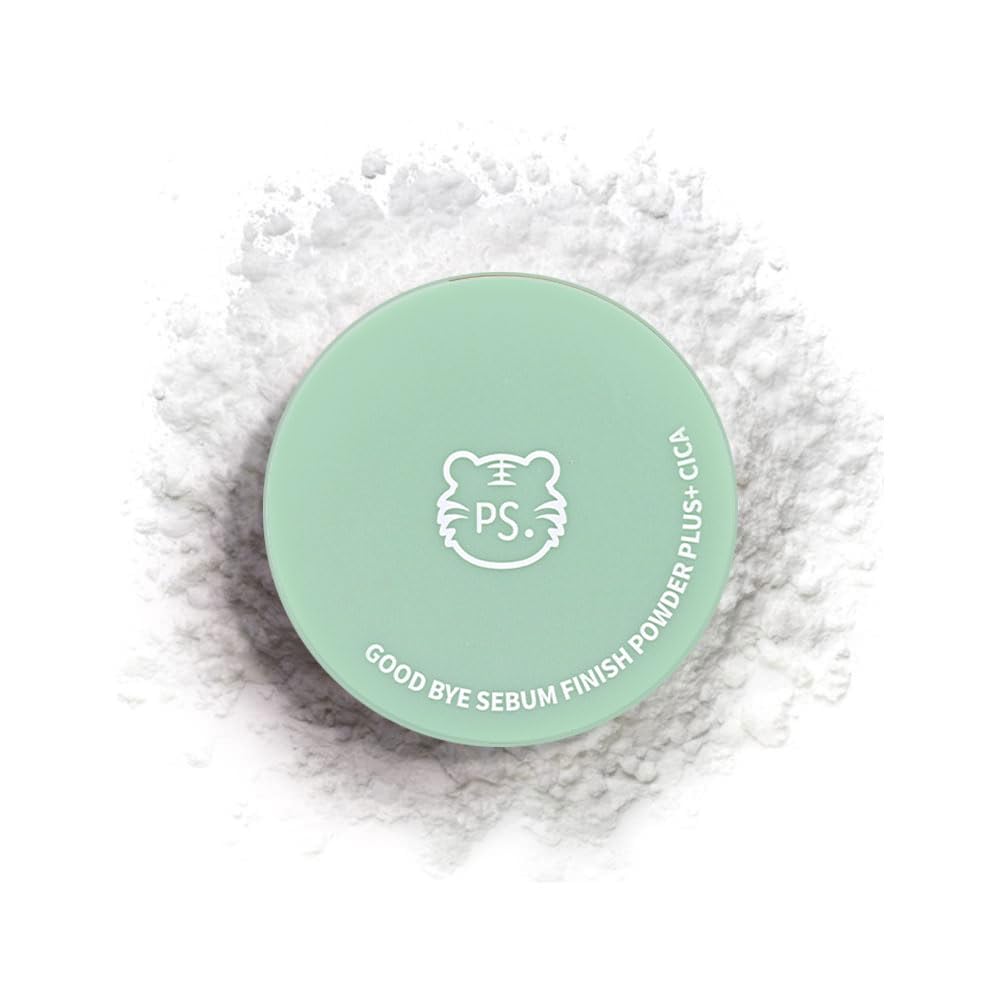 PS.PRETTYSKIN Goodbye Sebum Contol Finish Powder 5g, Lightweight Oil ...