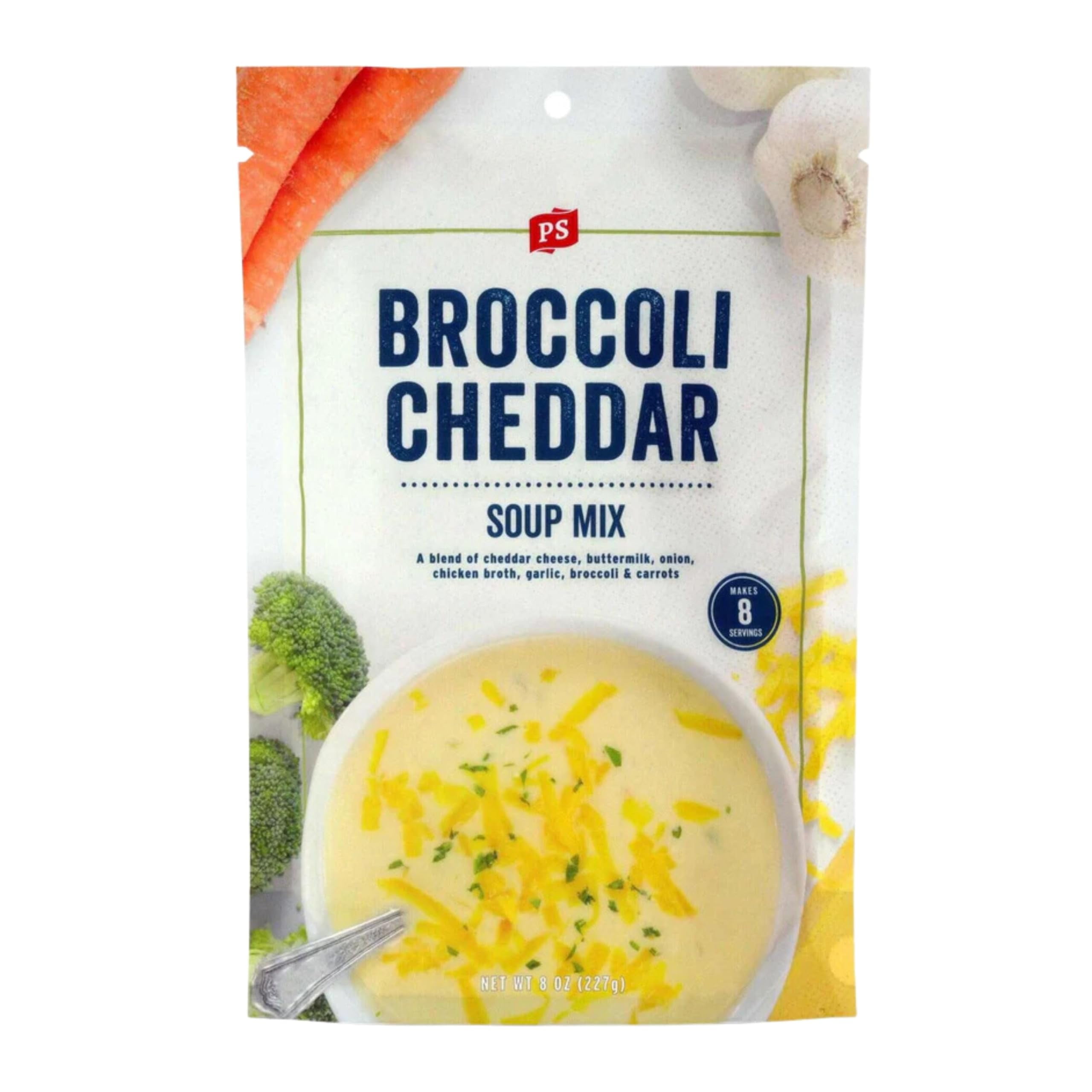 PS Seasoning Broccoli Cheddar Soup Mix - Creamy Broccoli Dry Soup Mix ...