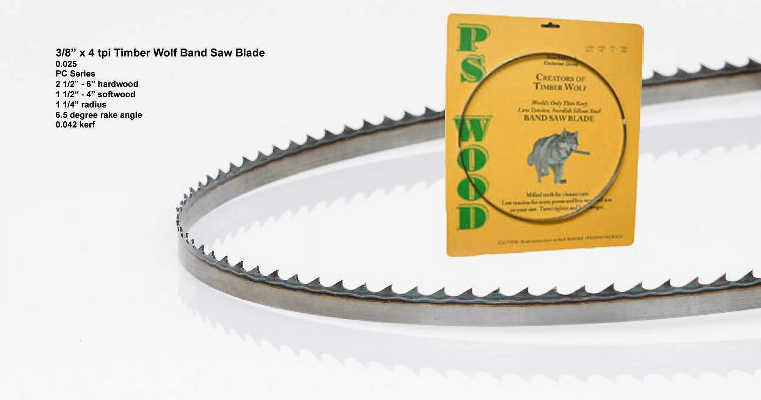 PS Wood Timber Wolf 91 x 3/8 x 4 tpi Saw - Walmart Business Supplies