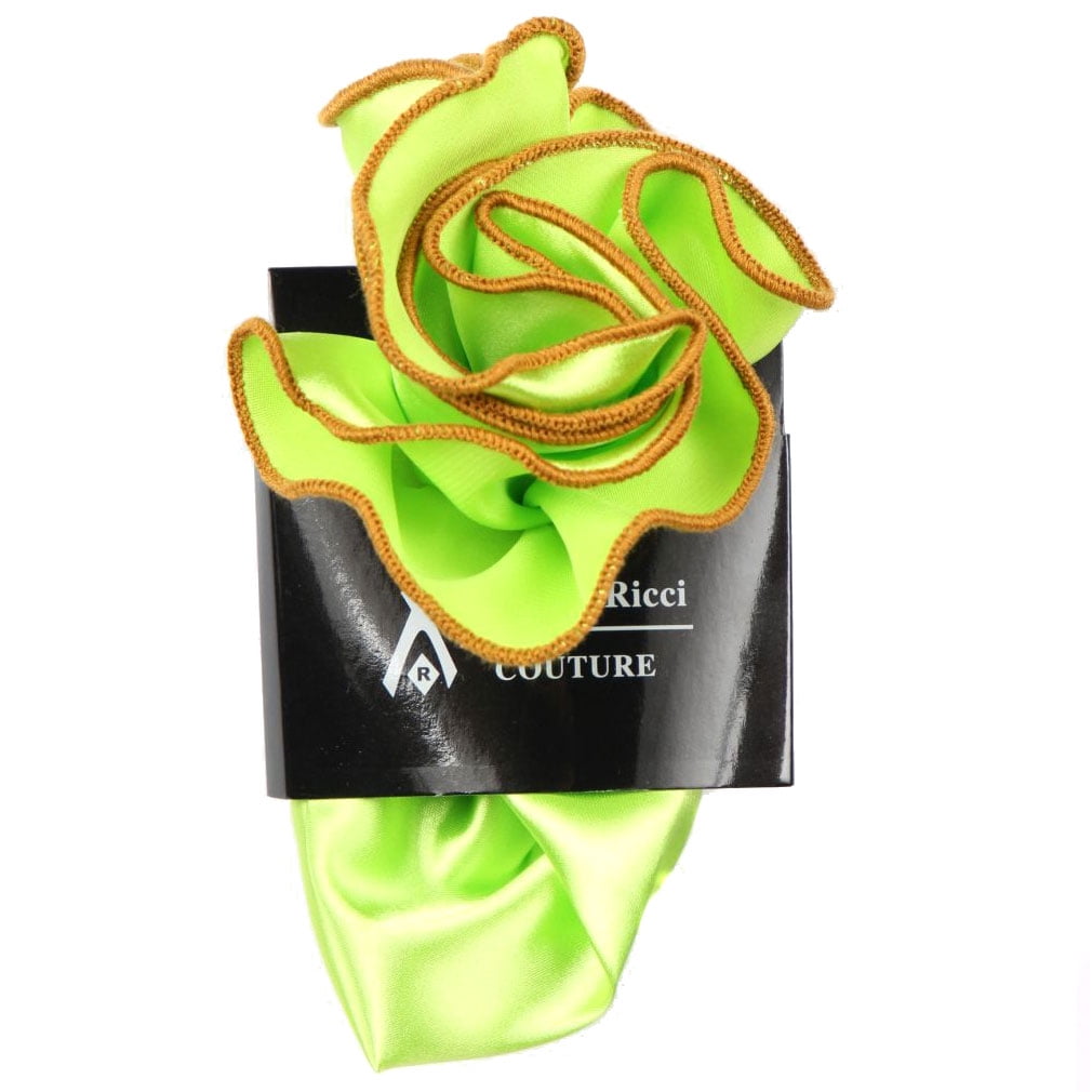 PS-Z-RD-74 - Round Pocket Square Accessory - Lime Bronze - Walmart.com