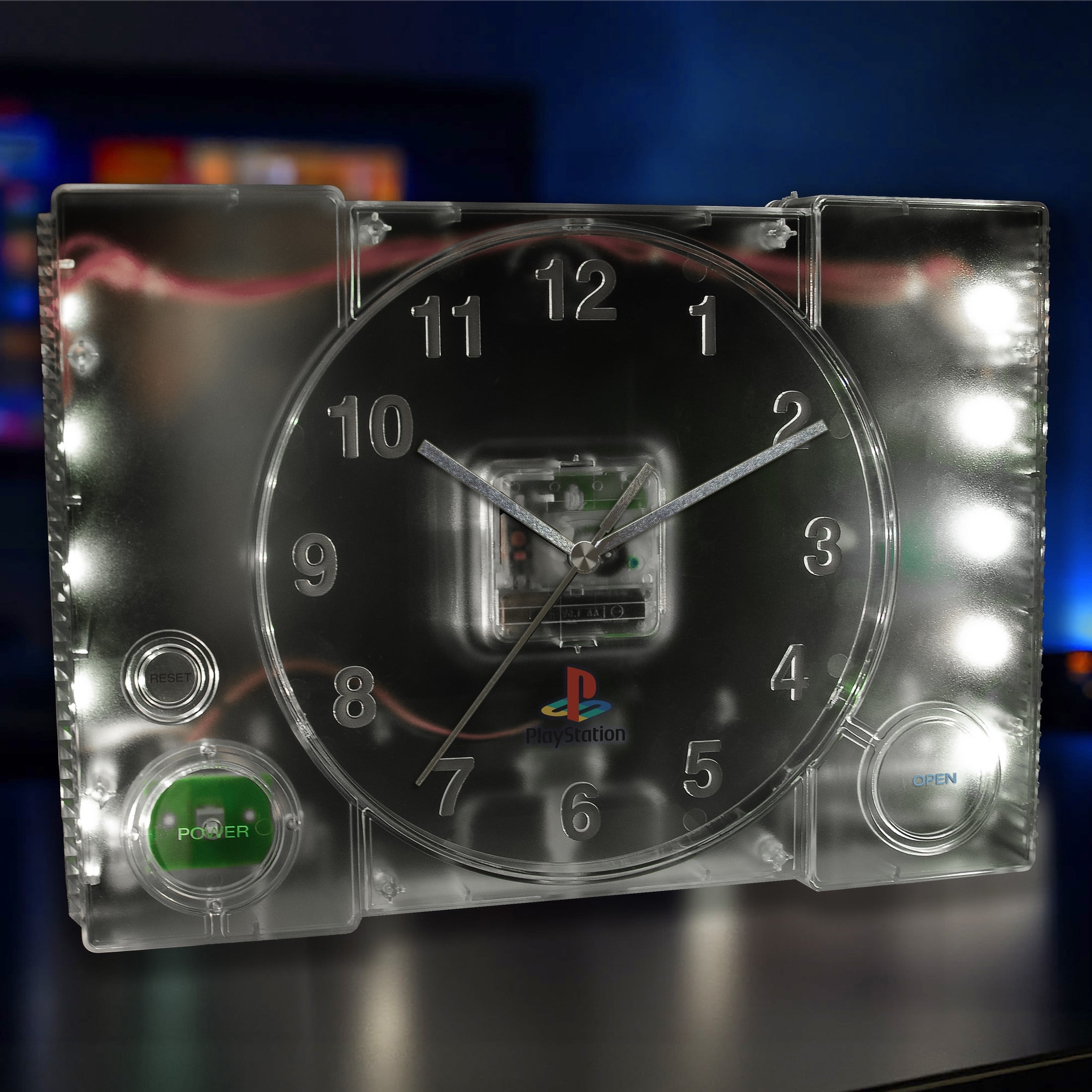 PlayStation 13" Quartz Minimalist Desk Clocks, Wall Mount Clock with ...