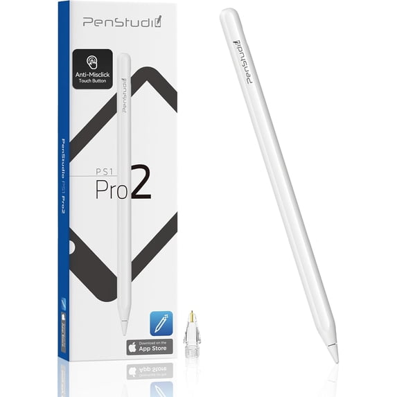 PS1-Pro2 Stylus Pen for iPad 10th 9th Gen - Bluetooth Active Pencil ...