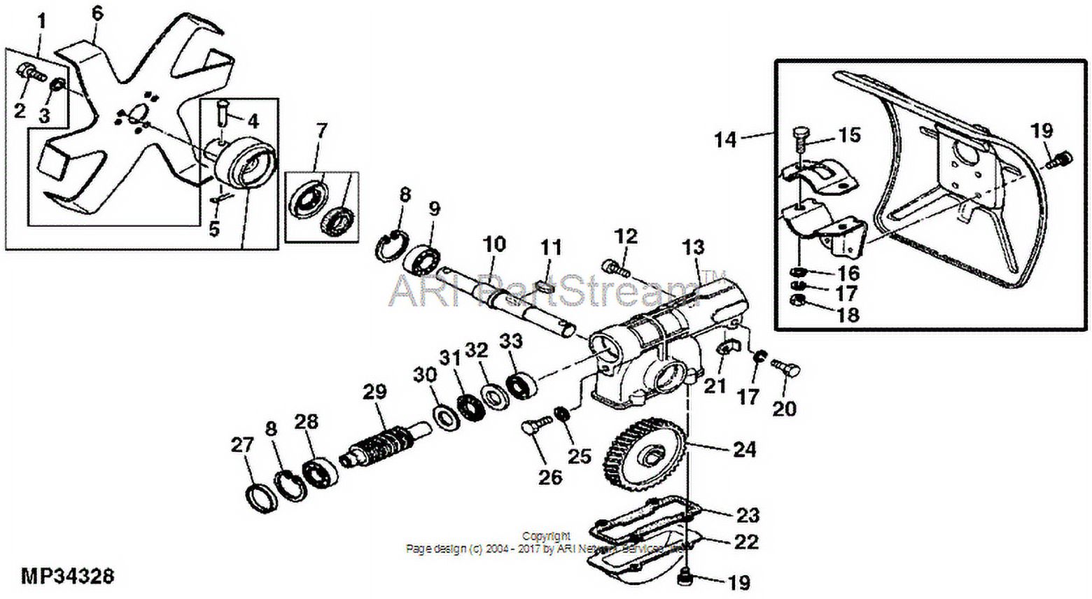PS10451 WASHER fits JOHN DEERE (New OEM) - Walmart.com
